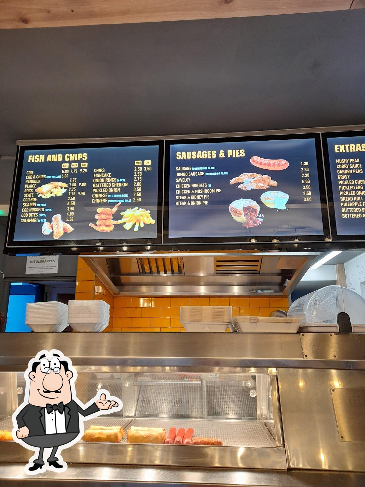 Pia Fish & Chips, Sheringham - Restaurant menu, prices and reviews