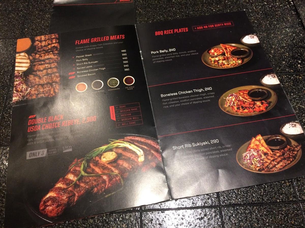 Menu at Bad Bird Megamall restaurant, Mandaluyong, 3F