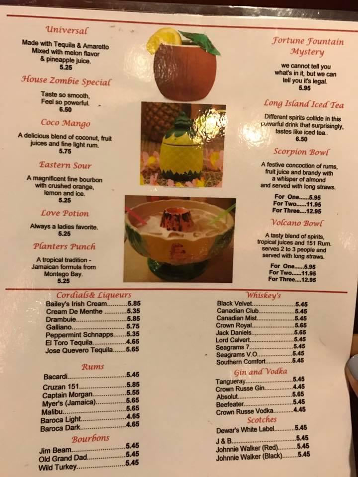 Menu at New Garden restaurant, Skowhegan, 6 Main St