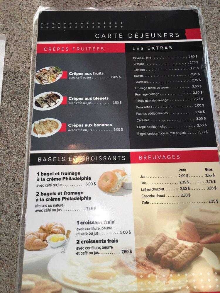 Menu au Restaurant Robert B B Q, Alma
