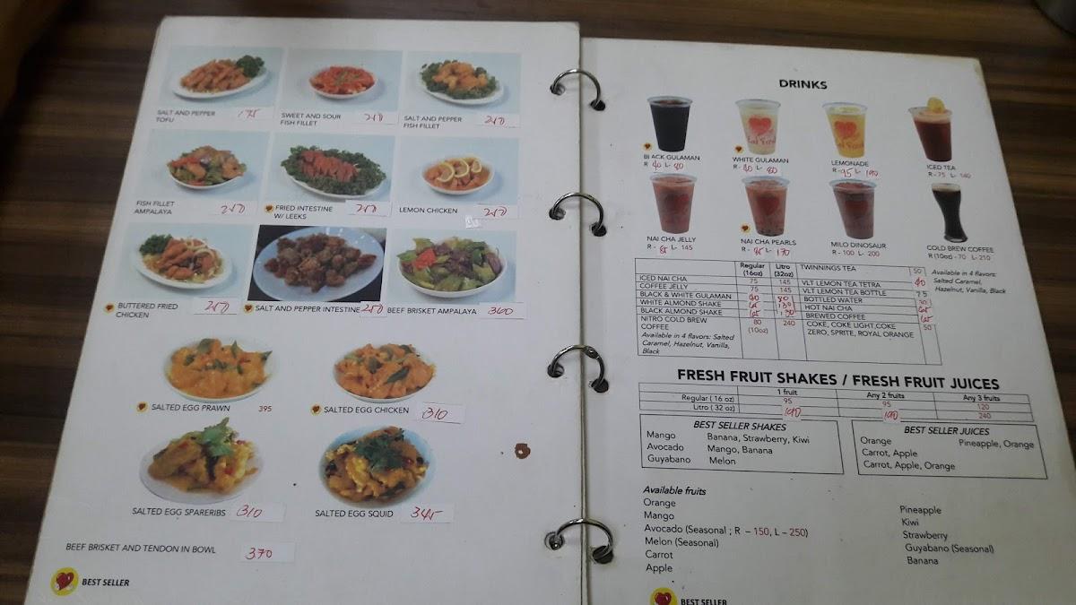 Menu at Eat Fresh Hong Kong Famous Street Food restaurant, Quezon City ...
