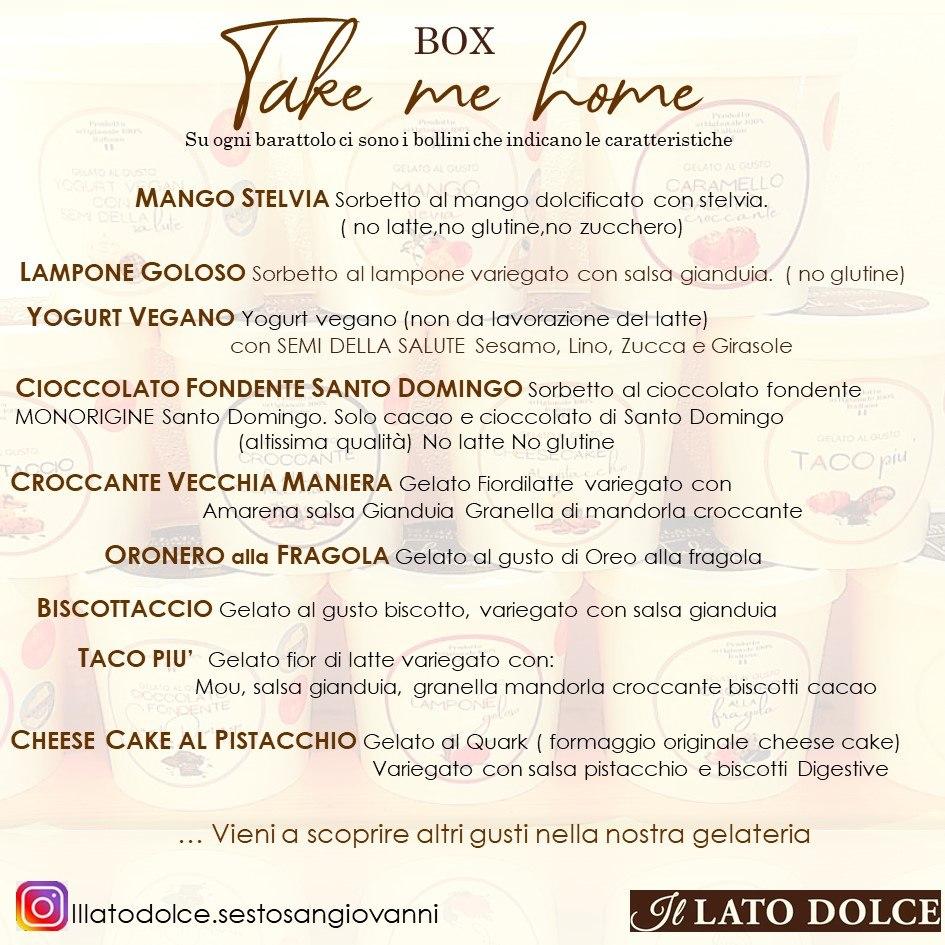 Menu da Il Lato Dolce self-service, Sesto San Giovanni