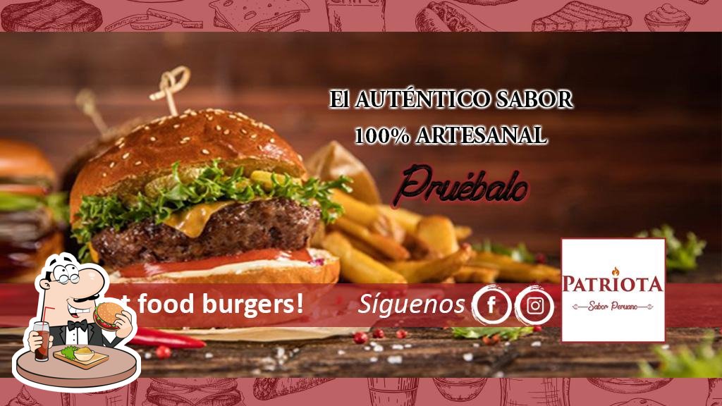 PATRIOTA SABOR PERUANO Hamburguesas, Salchipapas, Broaster restaurant ...