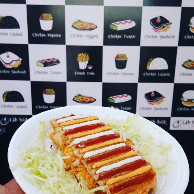 Menu at Lab Beik chicken fast food, Sagar