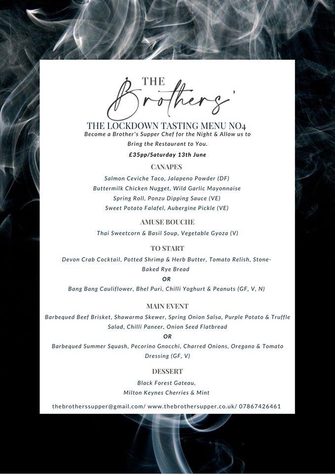 Menu at The Folly Inn desserts, Towcester