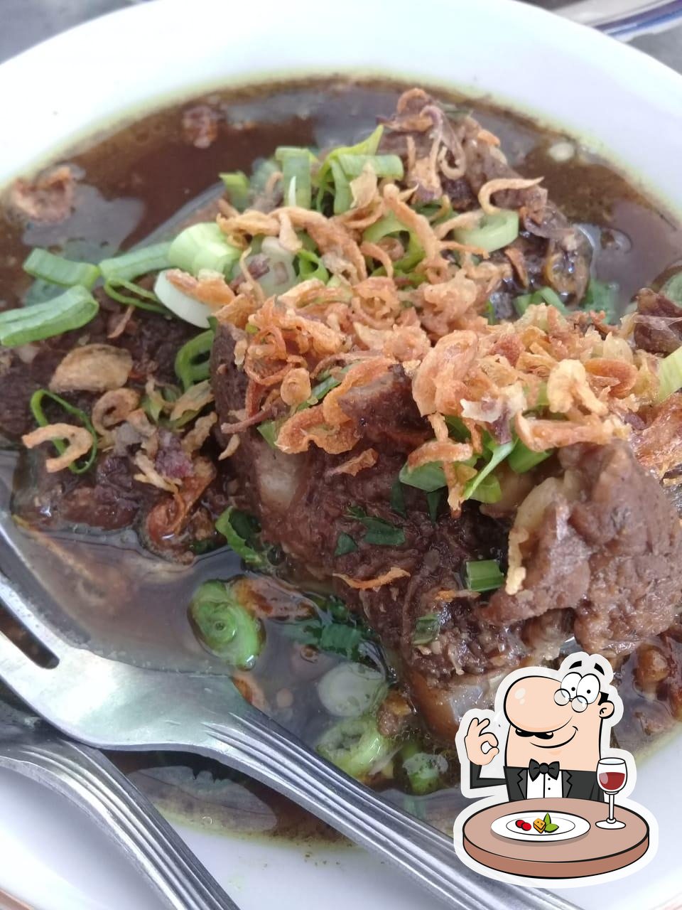 Restaurante Es Pisang Ijo & Coto Makasar DAENG BIBA, Purwokerto ...