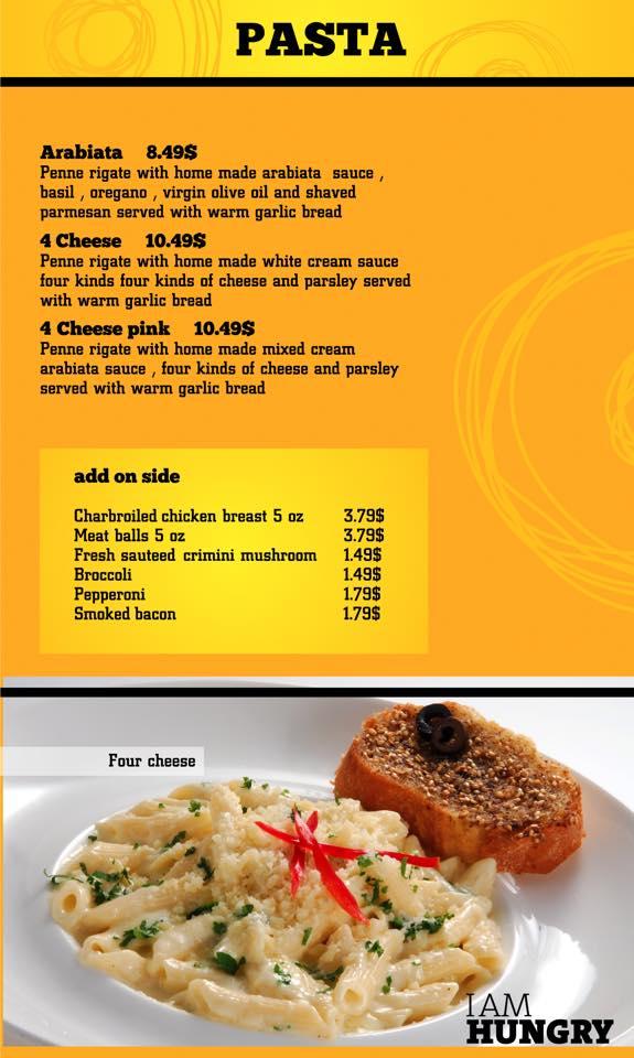 Menu at On ur way restaurant, Valleyview