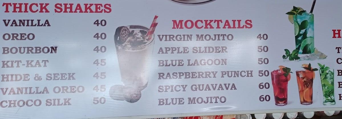 Menu at LIMBU TIMBU - Best soda, Icecream and Fastfood, Nashik