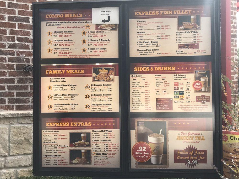 Menu at Chicken Express fast food, League City