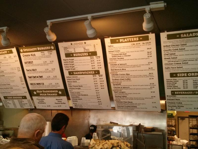 Menu at Lone Star Breakfast Grill restaurant, Houston