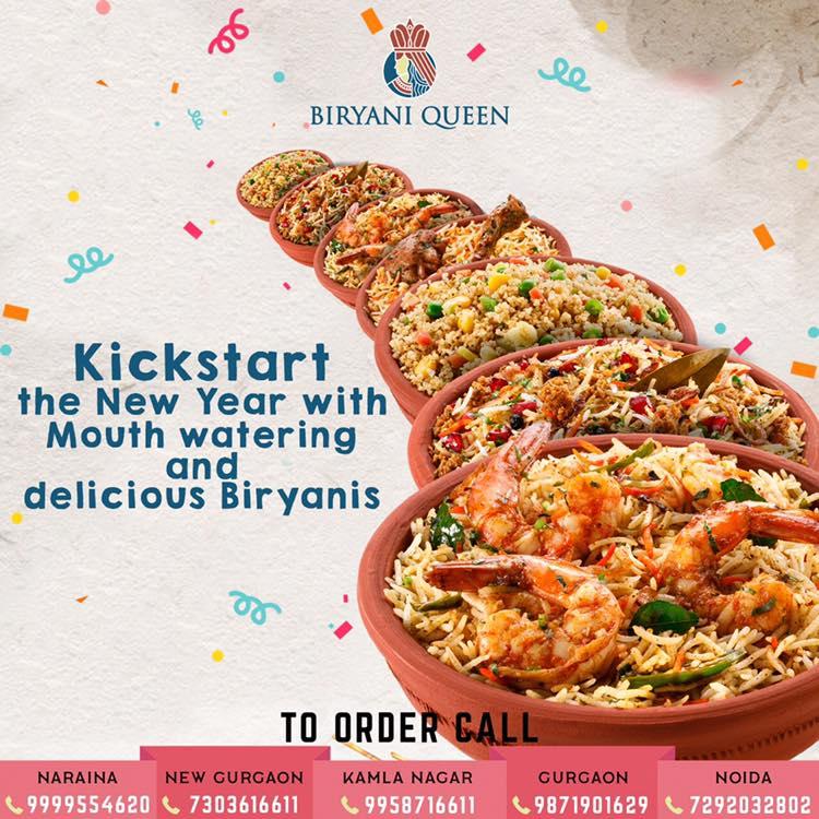 Menu at Biryani Queen, Gurugram, M-219