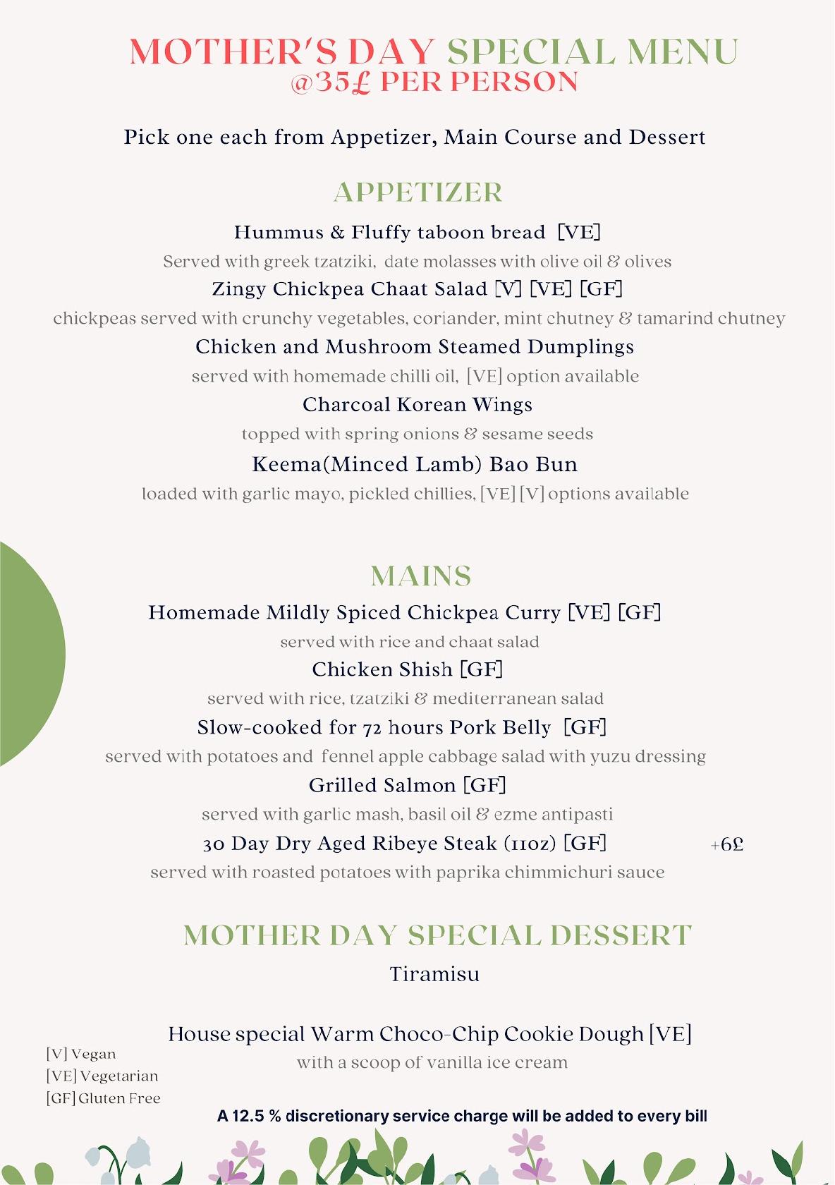 Menu at CREM Kitchen restaurant, Romford