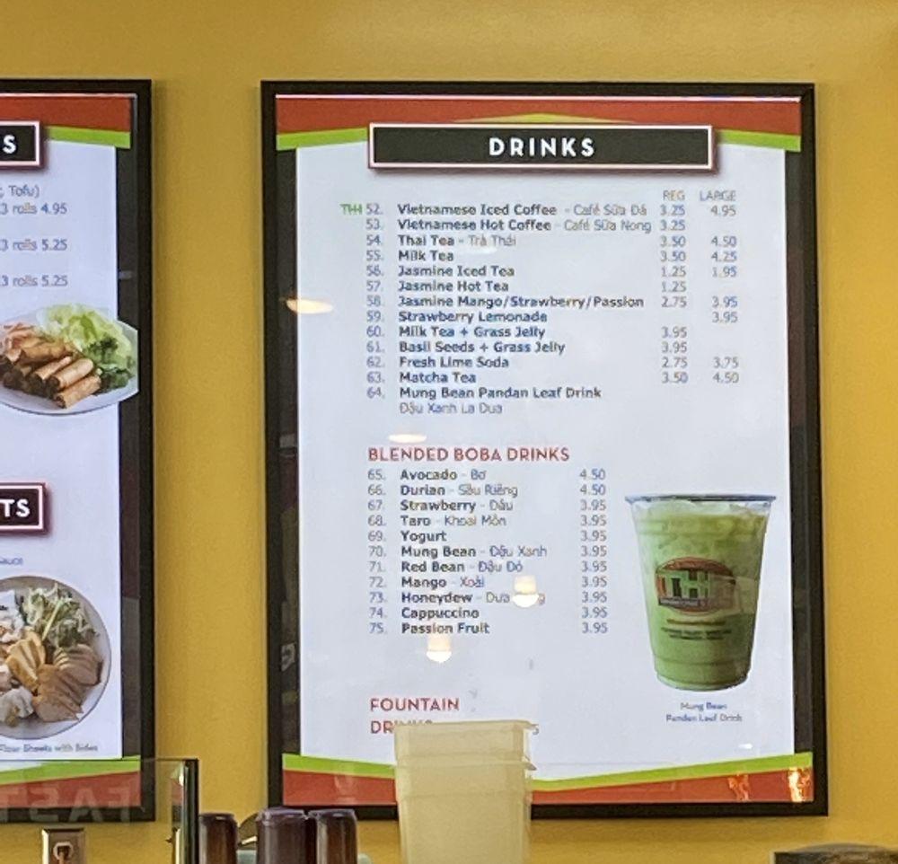 Menu at THH Sandwiches restaurant, Tustin