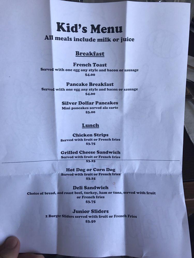 Menu at El Dorado Golf Course Restaurant, Long Beach