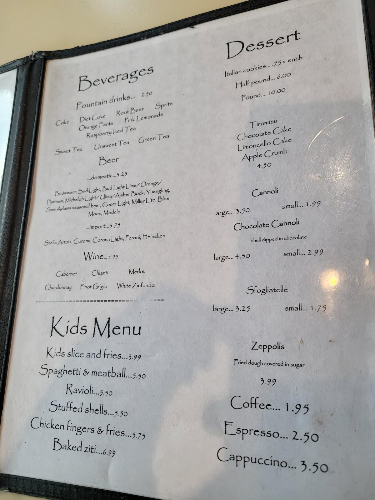 Menu at Amici Pizza (Wesley Chapel) pizzeria, Lutz, Wesley Chapel Blvd