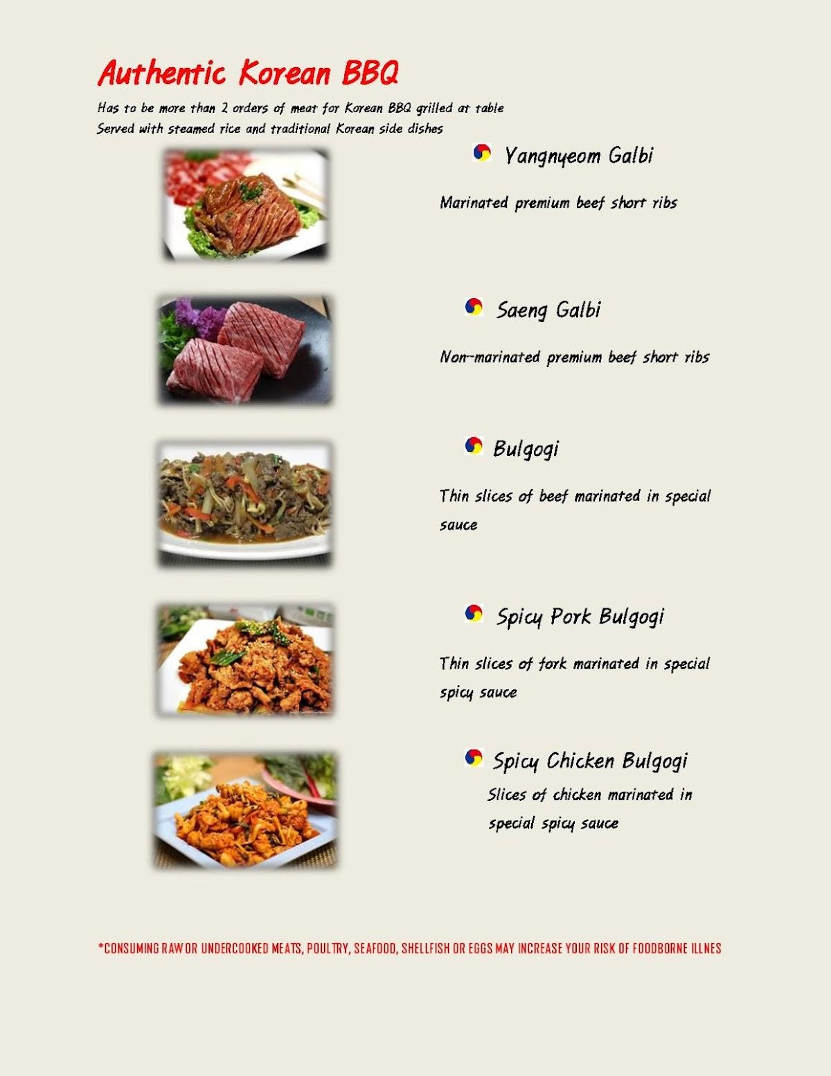 Menu at Mikato Steak and Sushi restaurant, Owensboro, Villa Point #103