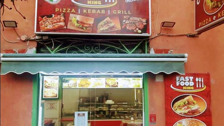 Menu at Fast Food King Halal, Genoa