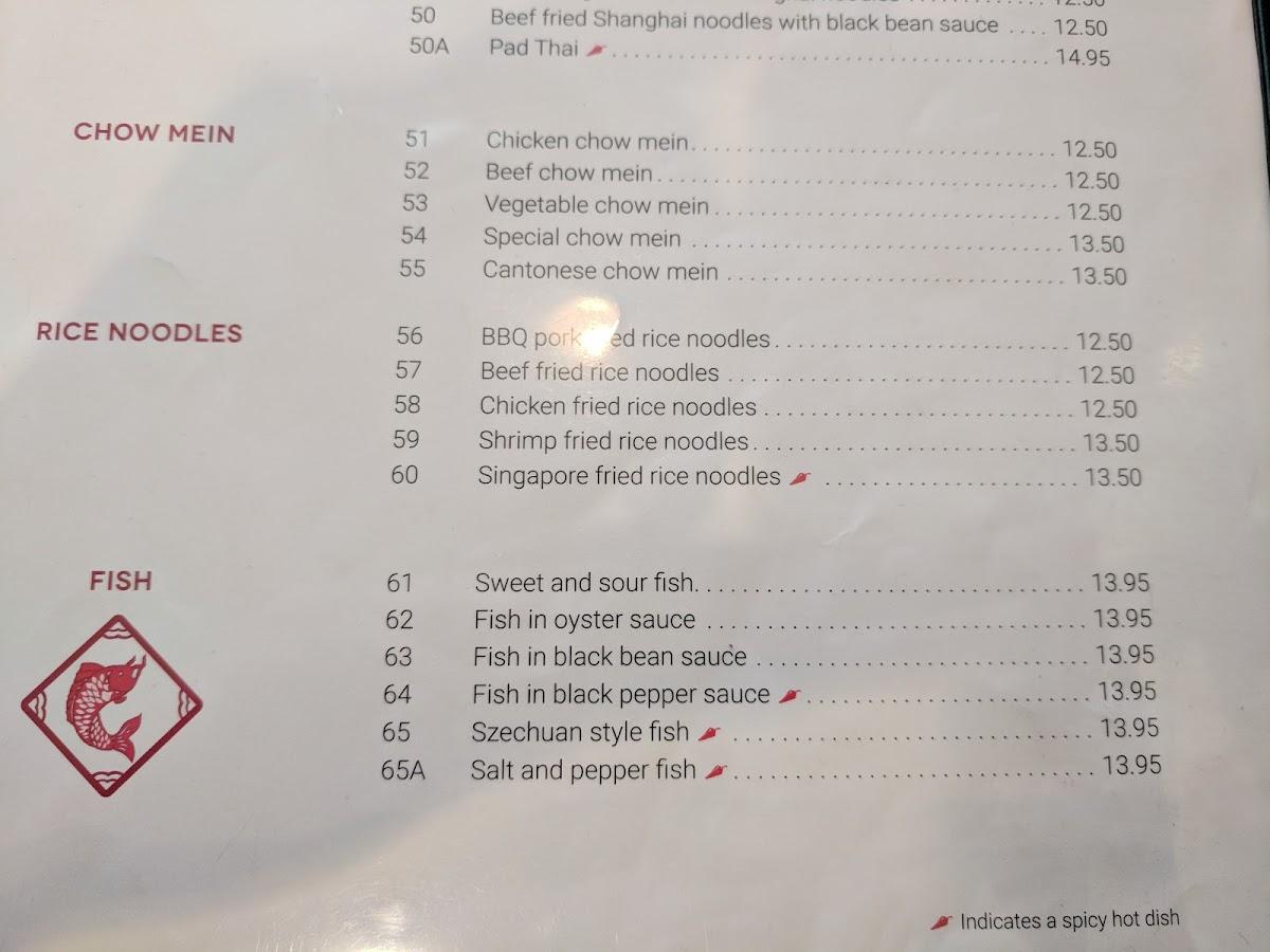 Menu at Mighty Mango Restaurant Ltd, Calgary