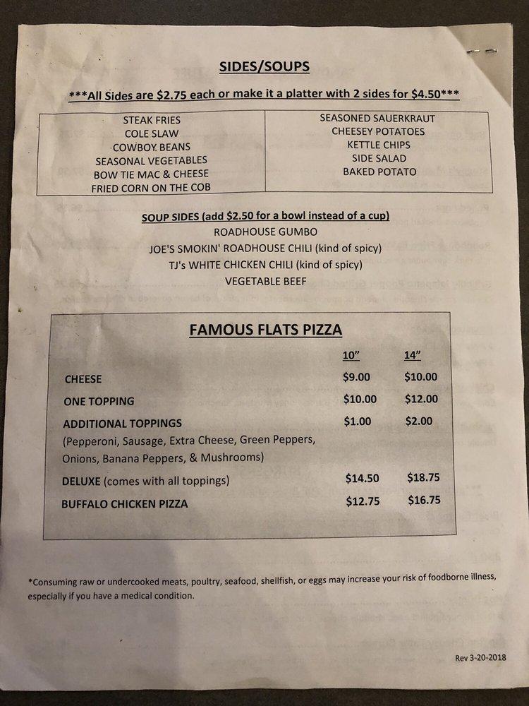 Menu at Rip Rap Roadhouse pub & bar, Dayton, Rip Rap Rd