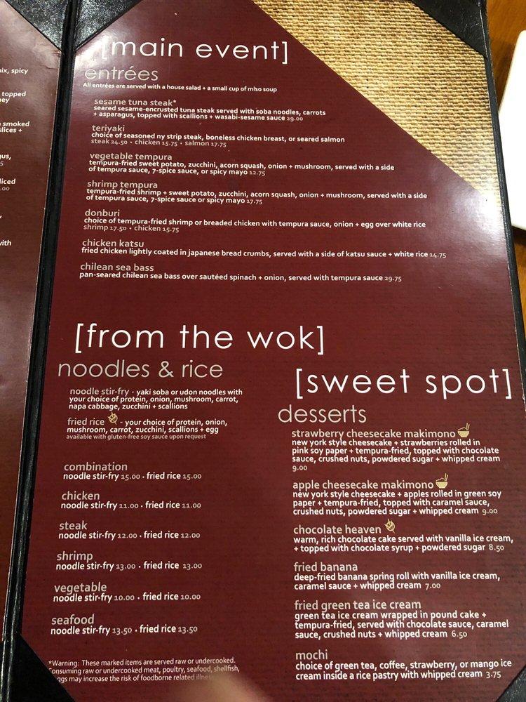 Menu at Drunken Fish - Westport Plaza restaurant, Maryland Heights, 639 ...