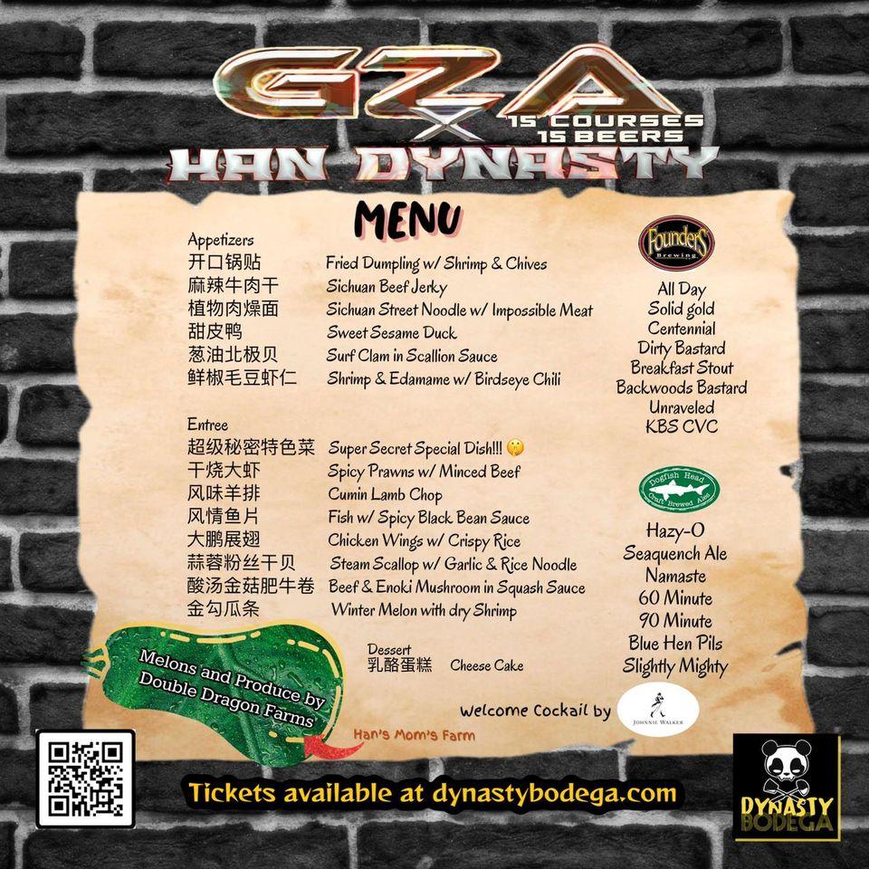 Menu at Han Dynasty - Old City restaurant, Philadelphia, 123 Chestnut St