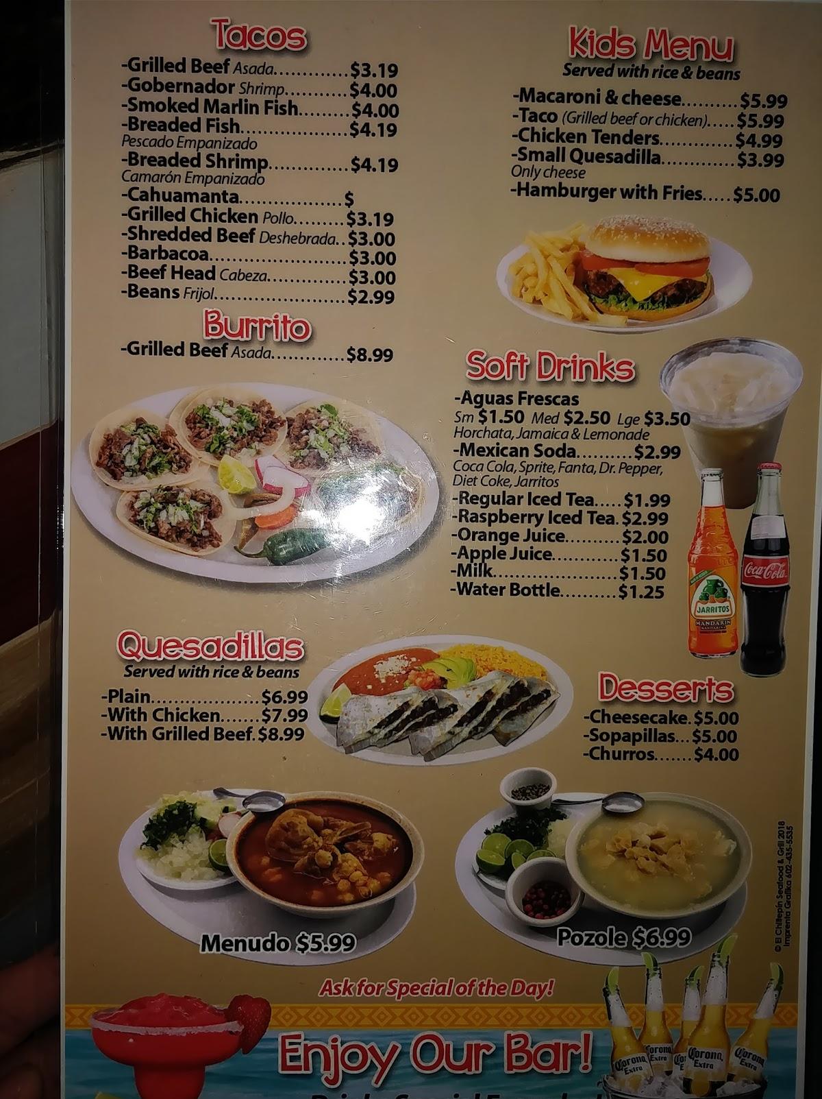 Menu at Diamond Chinese Restaurant, Phoenix
