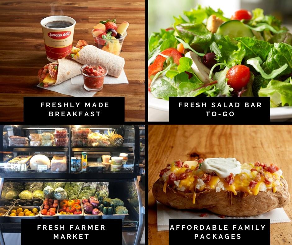 Menu at Jason's Deli restaurant, Corpus Christi, Saratoga Blvd Ste 200
