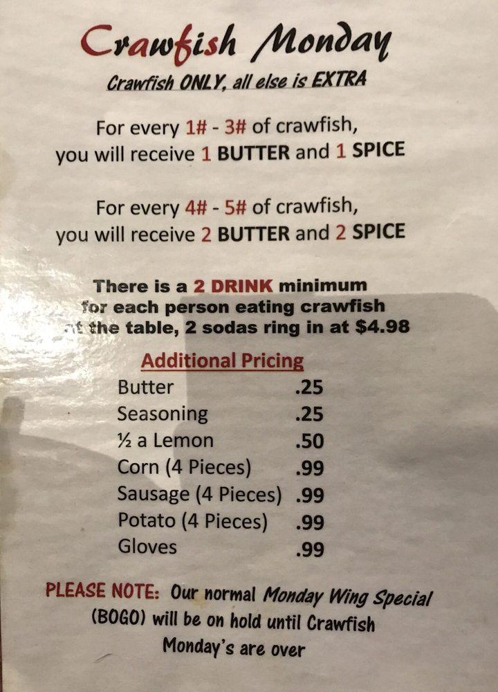 Menu at The Flying Pug pub & bar, Spring