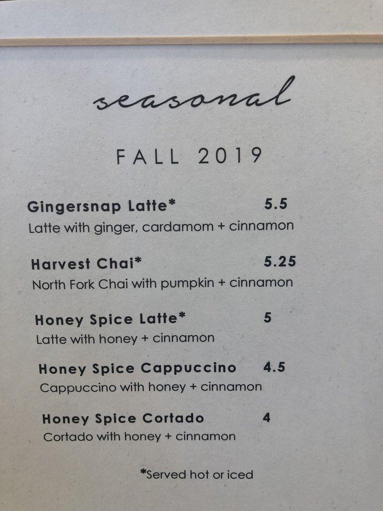 Menu at Goodside Coffee restaurant, Sacramento