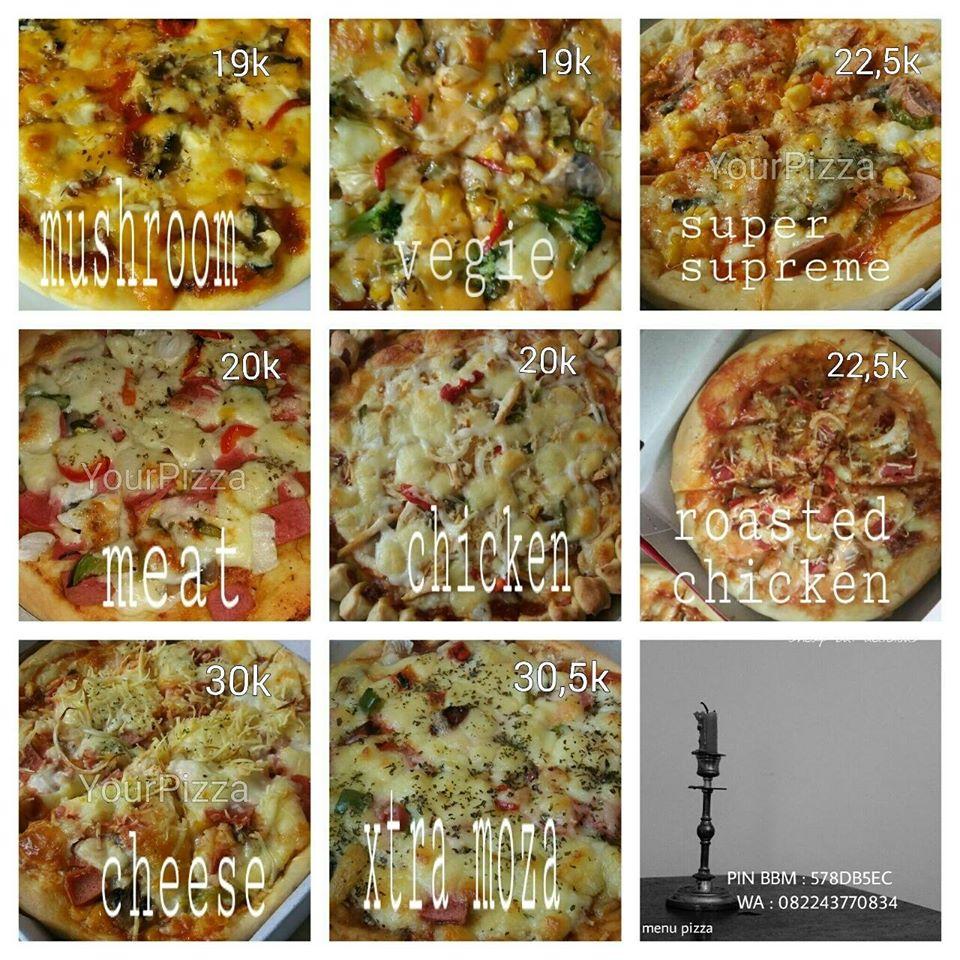 Menu at Your Pizza pizzeria, Surakarta
