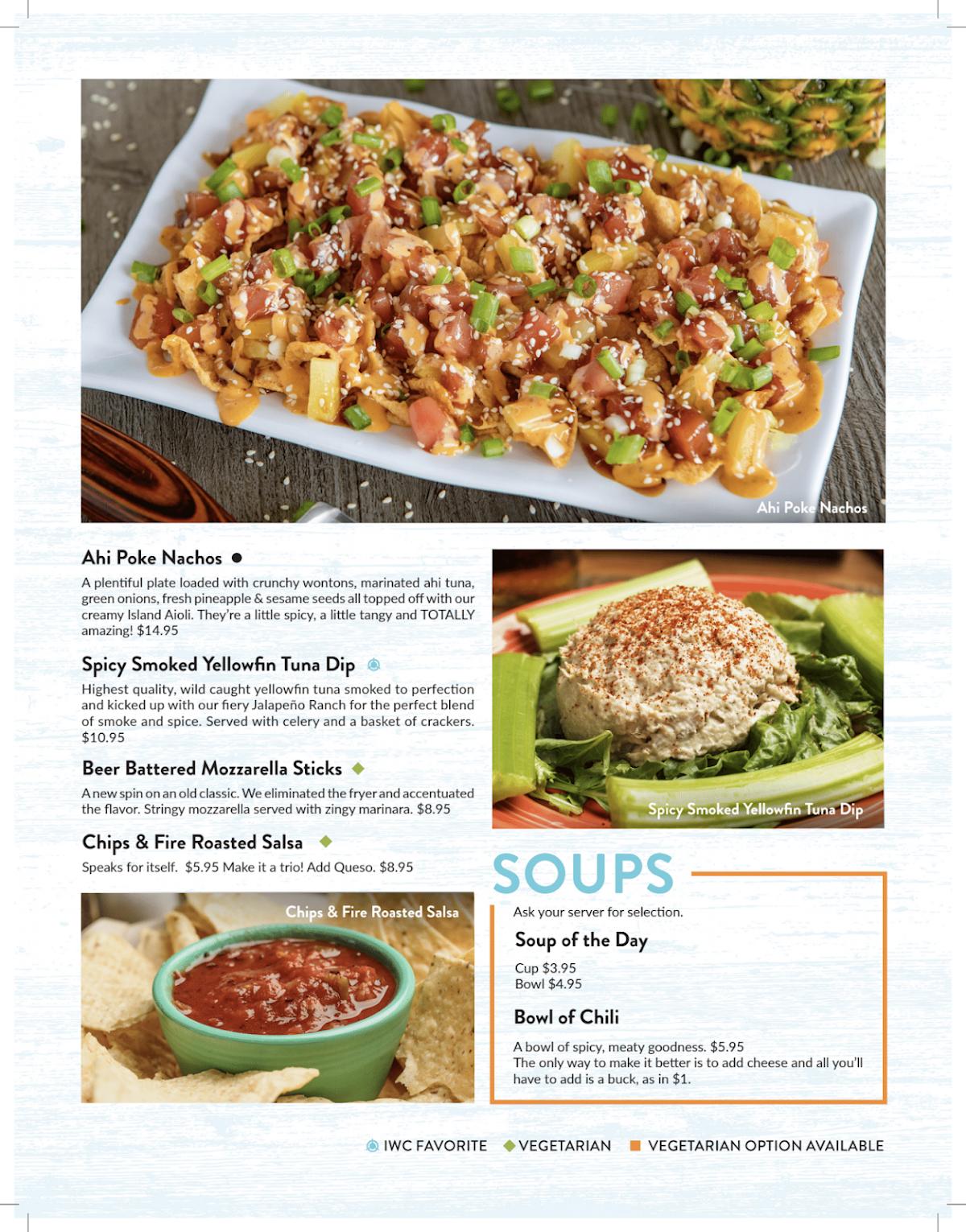 Menu at Island Wing Company - Daphne pub & bar, Daphne