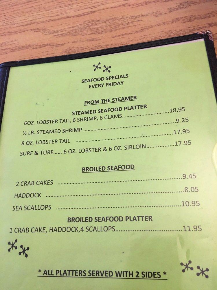 Menu at Jak's Downtown Diner restaurant, Topton