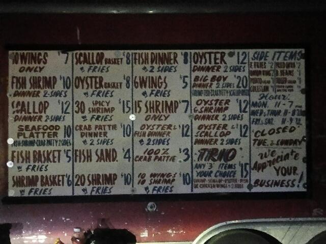 Menu at Cherry Red Food Truck restaurant, Jacksonville
