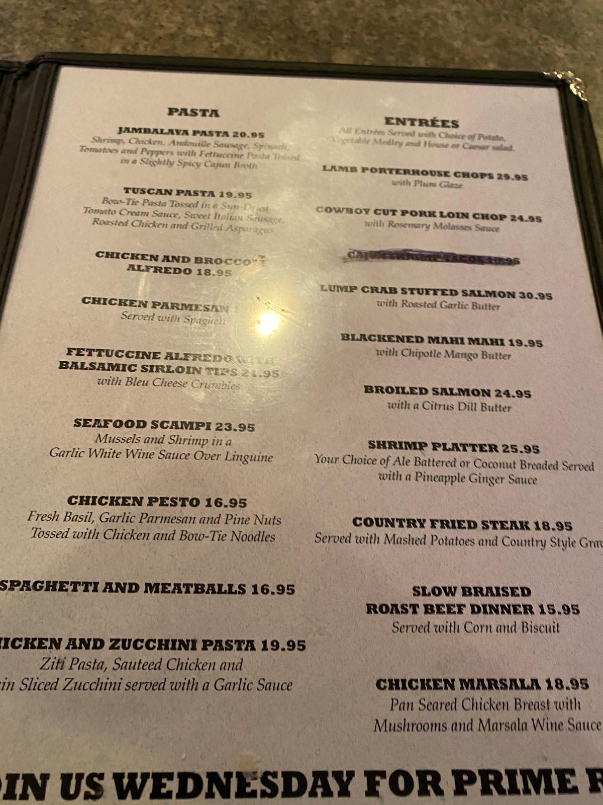 Menu at Durum Restaurant, Glasgow, U.S. Rte 2