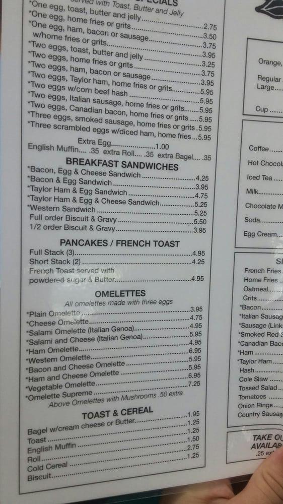 Menu at Orange Tree Breakfast & Lunch restaurant, Tamarac