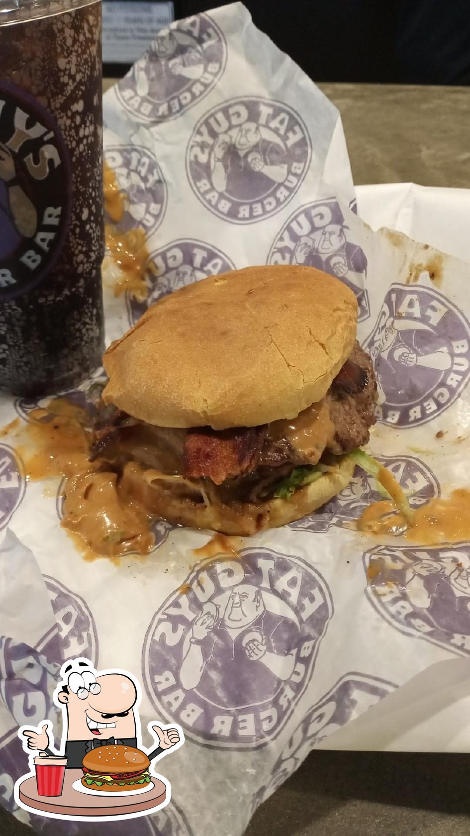 Menu of Fat Guy's Burger Bar, Tulsa, S Memorial Dr - reviews and ratings