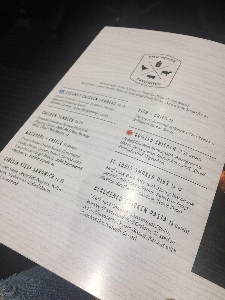 Menu at Studio Movie Grill pub & bar, Arlington, 225 Merchants Row