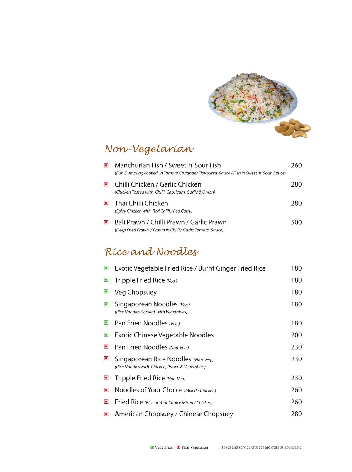 Menu at Amrut Food Court Puri, Puri