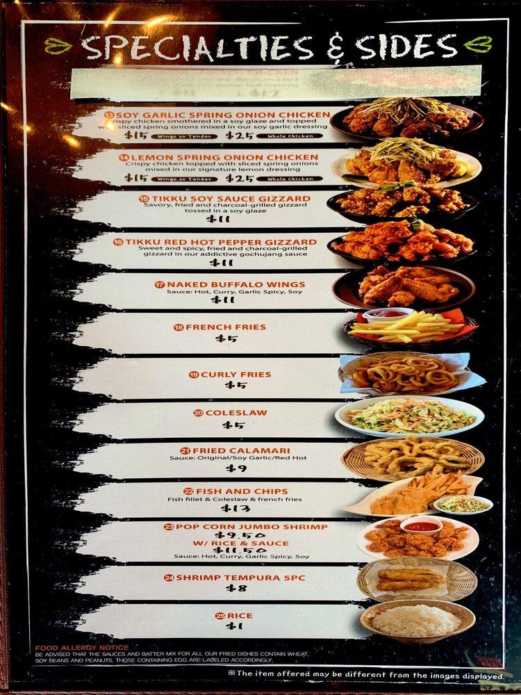 Menu at Choong Man Chicken - Ashburn restaurant, Ashburn