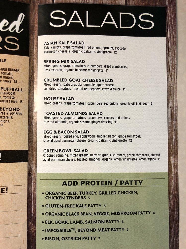 Menu at Burger Village restaurant, New York City, 286 Livingston St