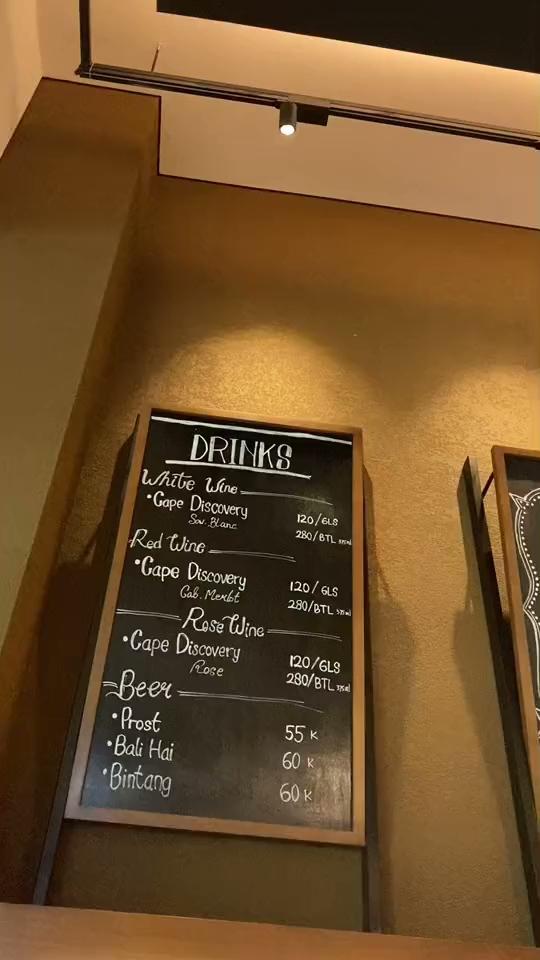 Menu at Mövenpick Café cafe, Jimbaran, Jl. Wanagiri No.1