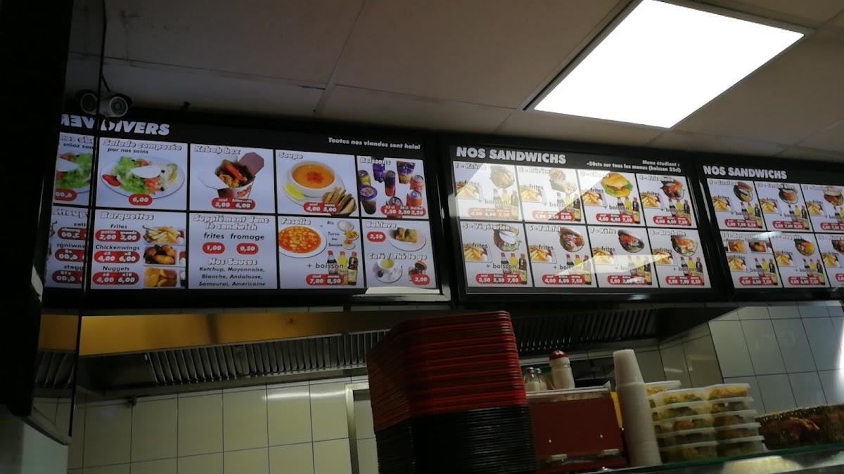 Speisekarte von Snack Ankara fast Food, Luxemburg