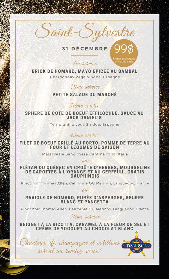 Menu au Restaurant Texas Star, Saint-Eustache, 477 25e Av