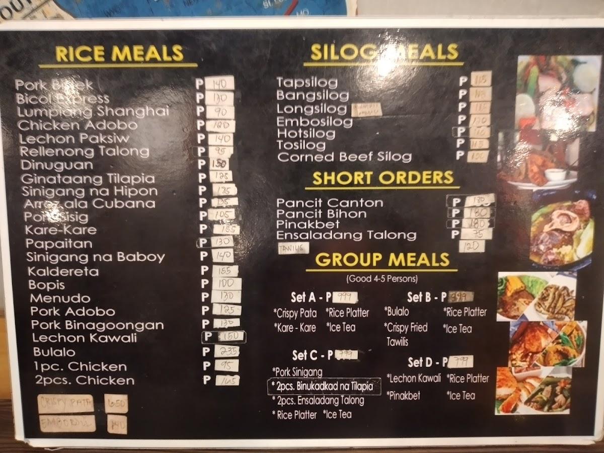 Menu at MILK FRIDGE Taiwan Bubble Tea restaurant, Quezon City