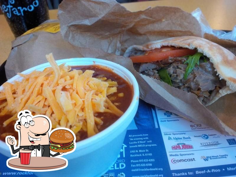 Beef-A-Roo, 2538 Auburn St in Rockford - Restaurant menu and reviews