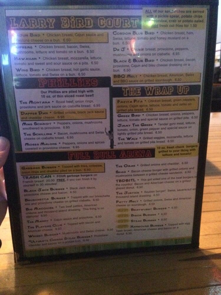 Menu at Brass Pelican Varsity Club - Sandusky, OH, Sandusky