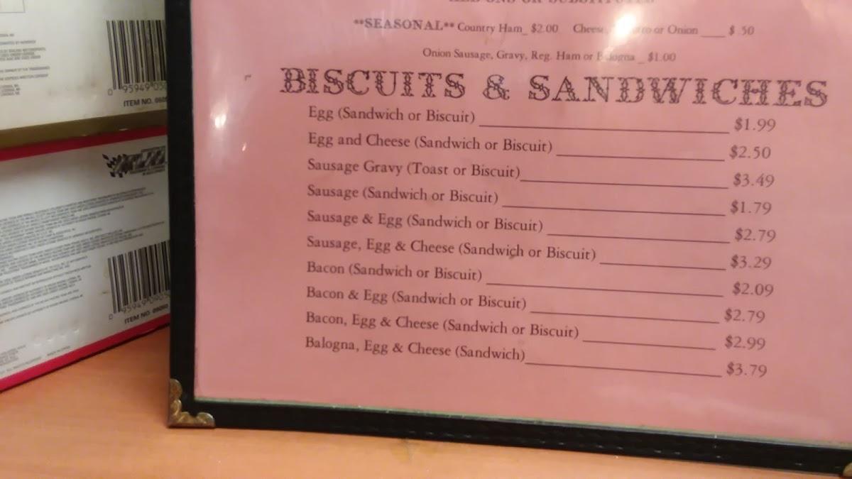 Menu at Tha' Store At Gilbert restaurant, Gilbert