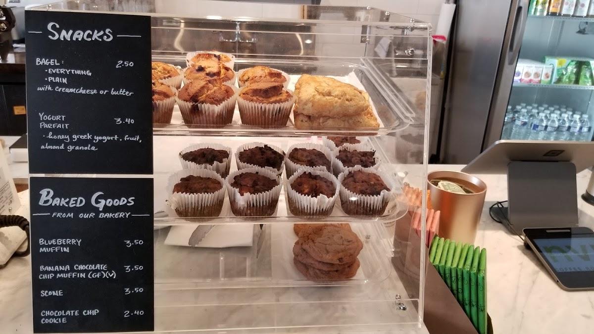 Menu at convive coffee roastery, Pittsburgh, Butler St
