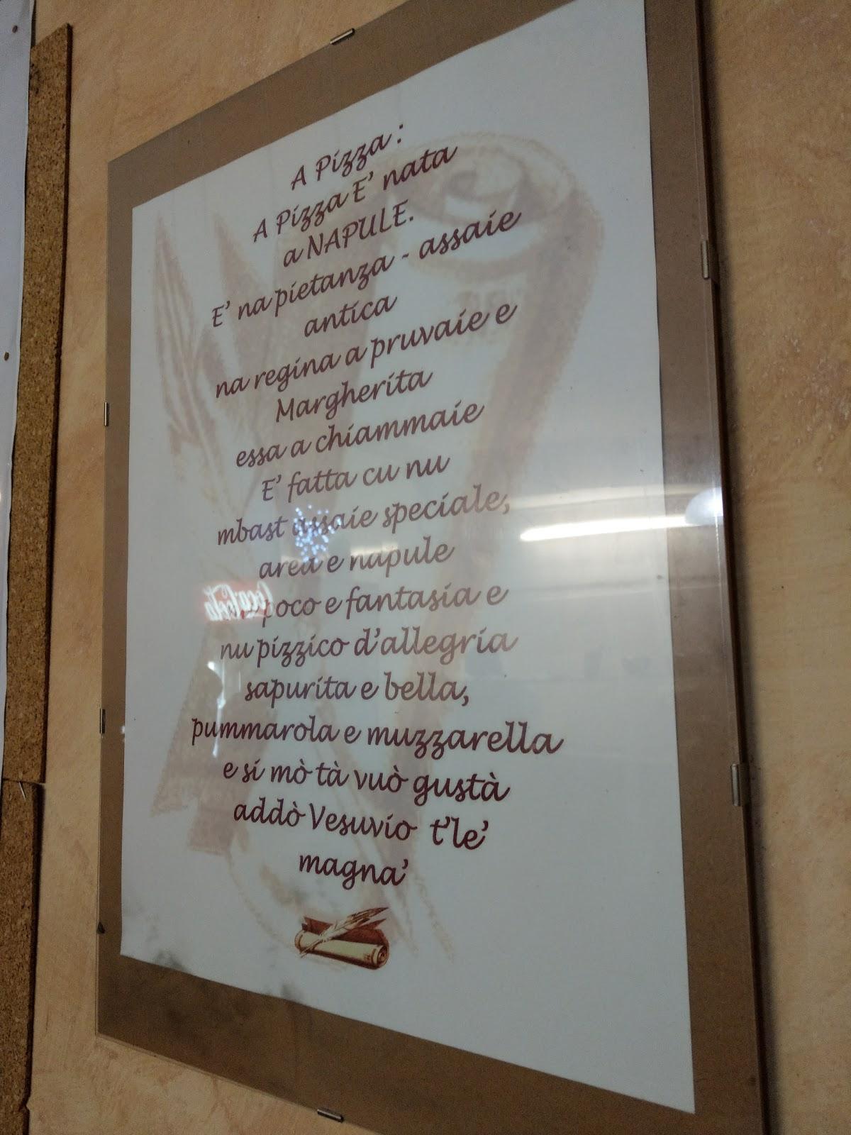 Menu da Pizzeria Il Vesuvio, Boscotrecase