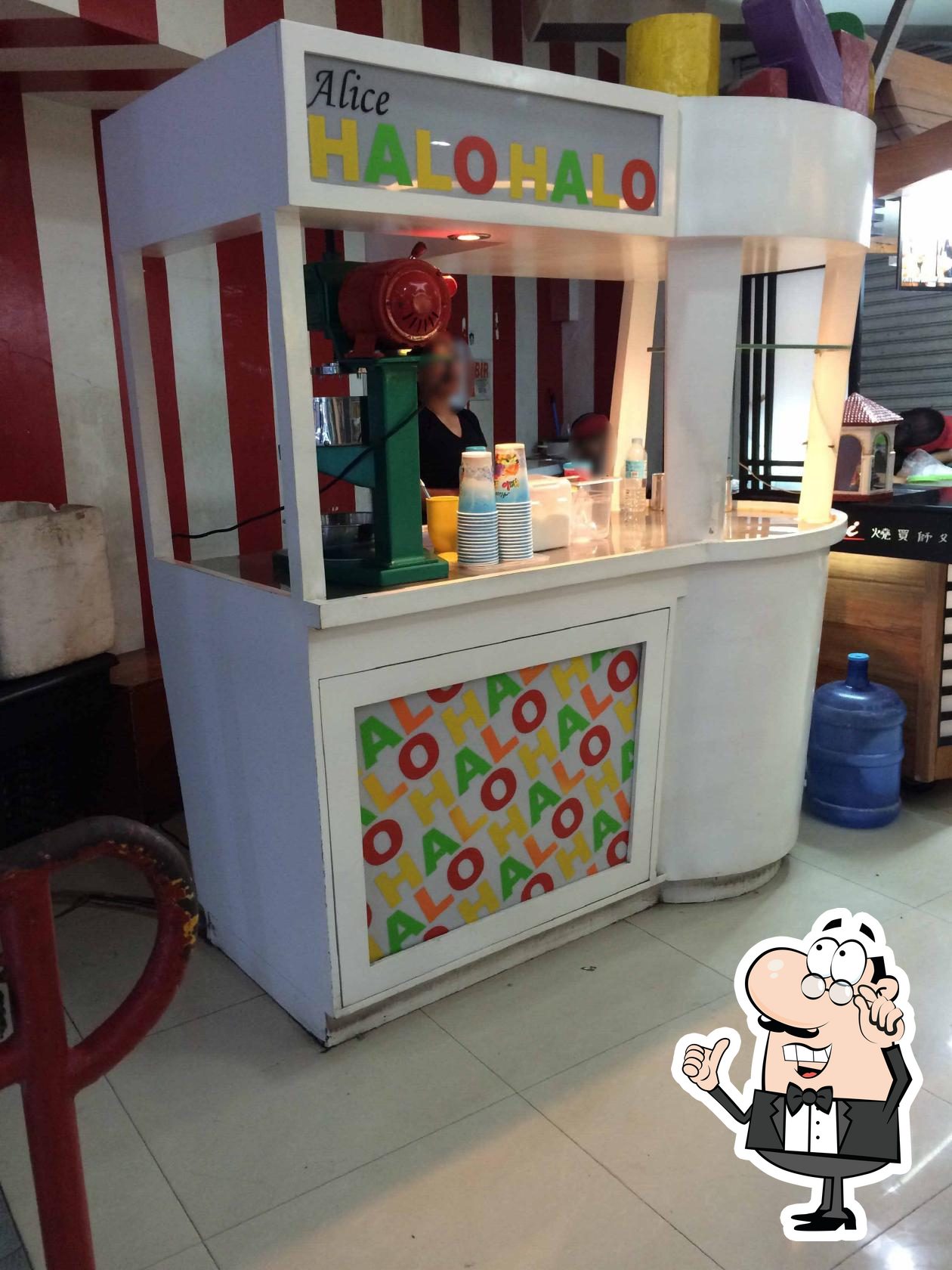 Alice Halo Halo, Cebu City, Ground Floor - Restaurant menu